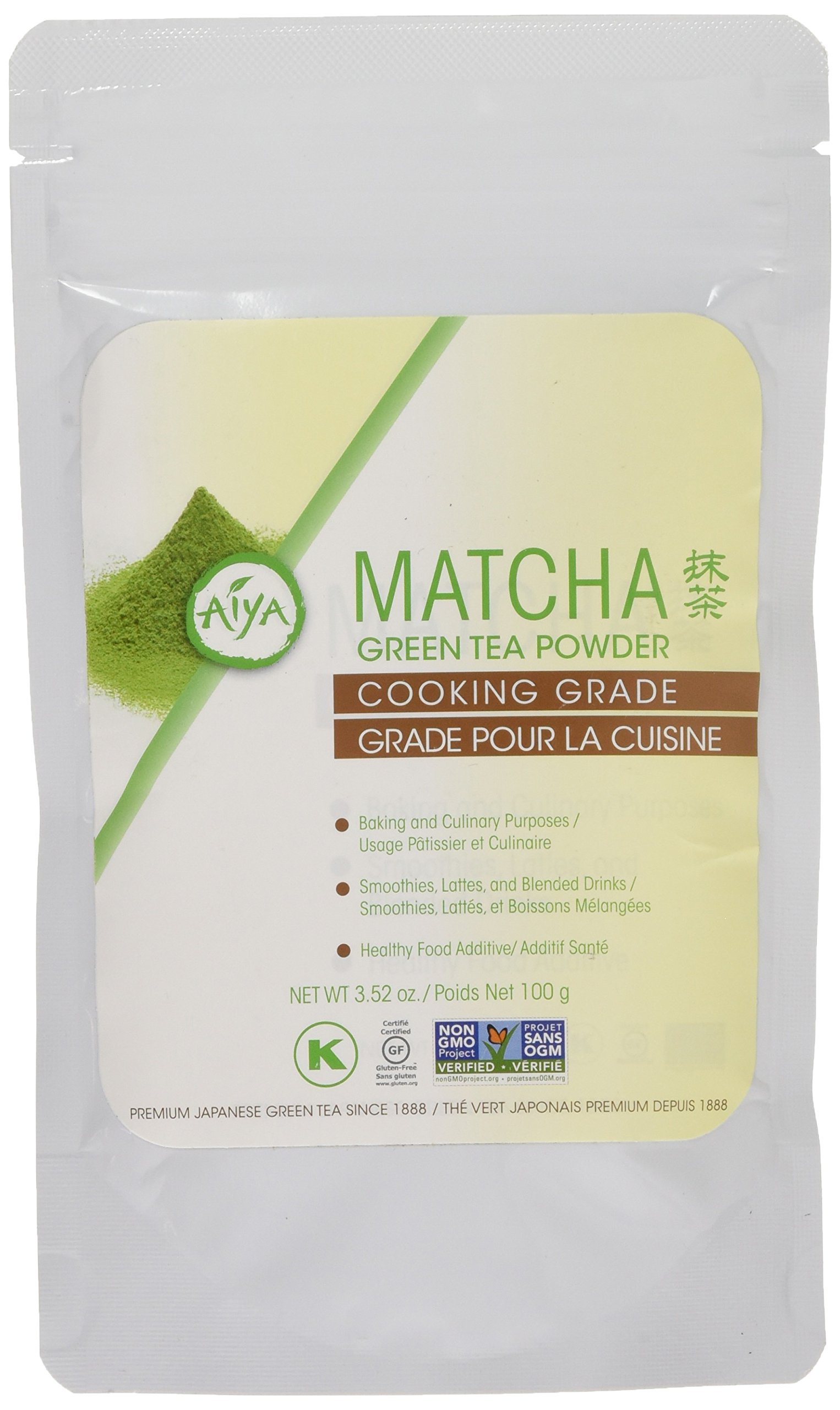 Amazon.com: Organic Cooking Grade Matcha 100 gram bag: Health ...