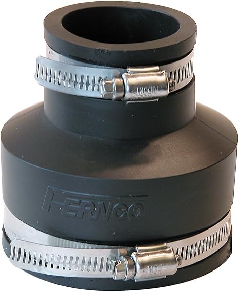 Fernco Inc. P1056-315 3-Inch by 1-1/2-Inch Stock Coupling - Pipe ...