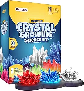 Amazon.com: Crystal Growing Kit for Kids - Science Experiments for Boys ...
