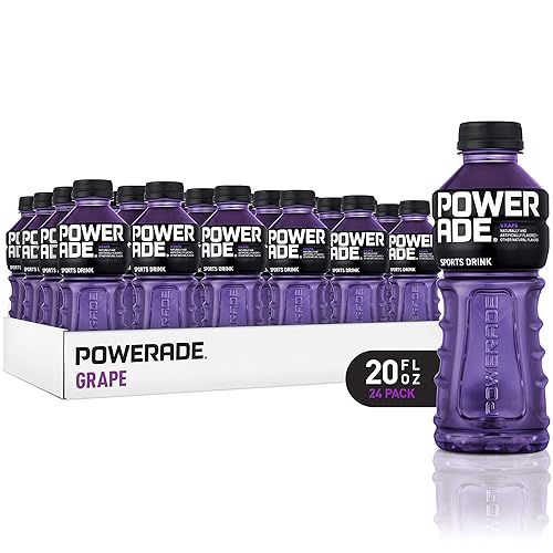 POWERADE, Electrolyte Enhanced Sports Drinks w/ vitamins, Grape, 20 fl ...