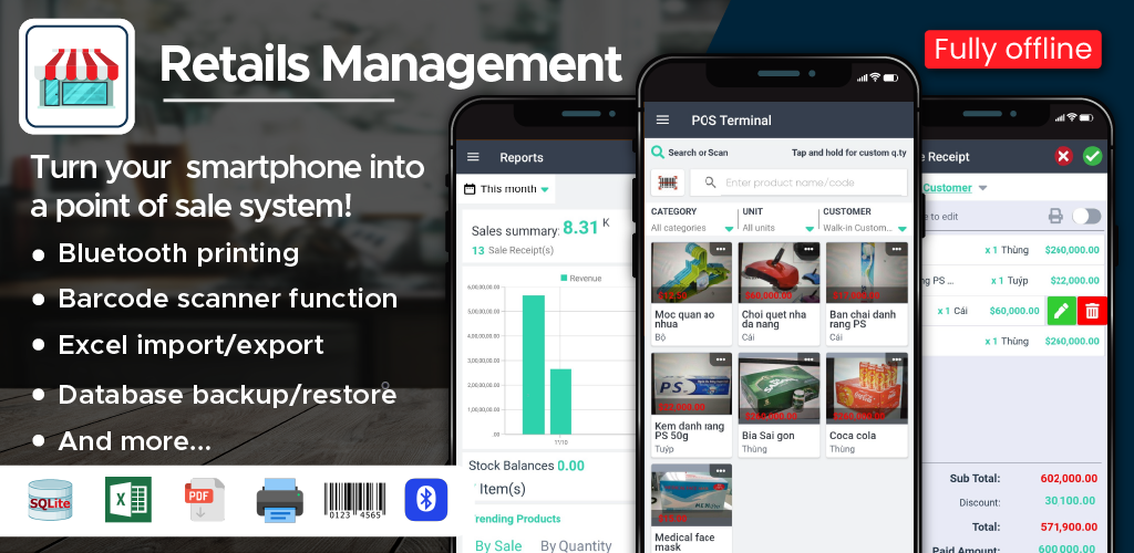 Retails Point of Sale Application:Amazon.in:Appstore for Android