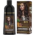 Amazon.com : Hair Dye Shampoo 3 In 1 Hair Color Shampoo Instant ...
