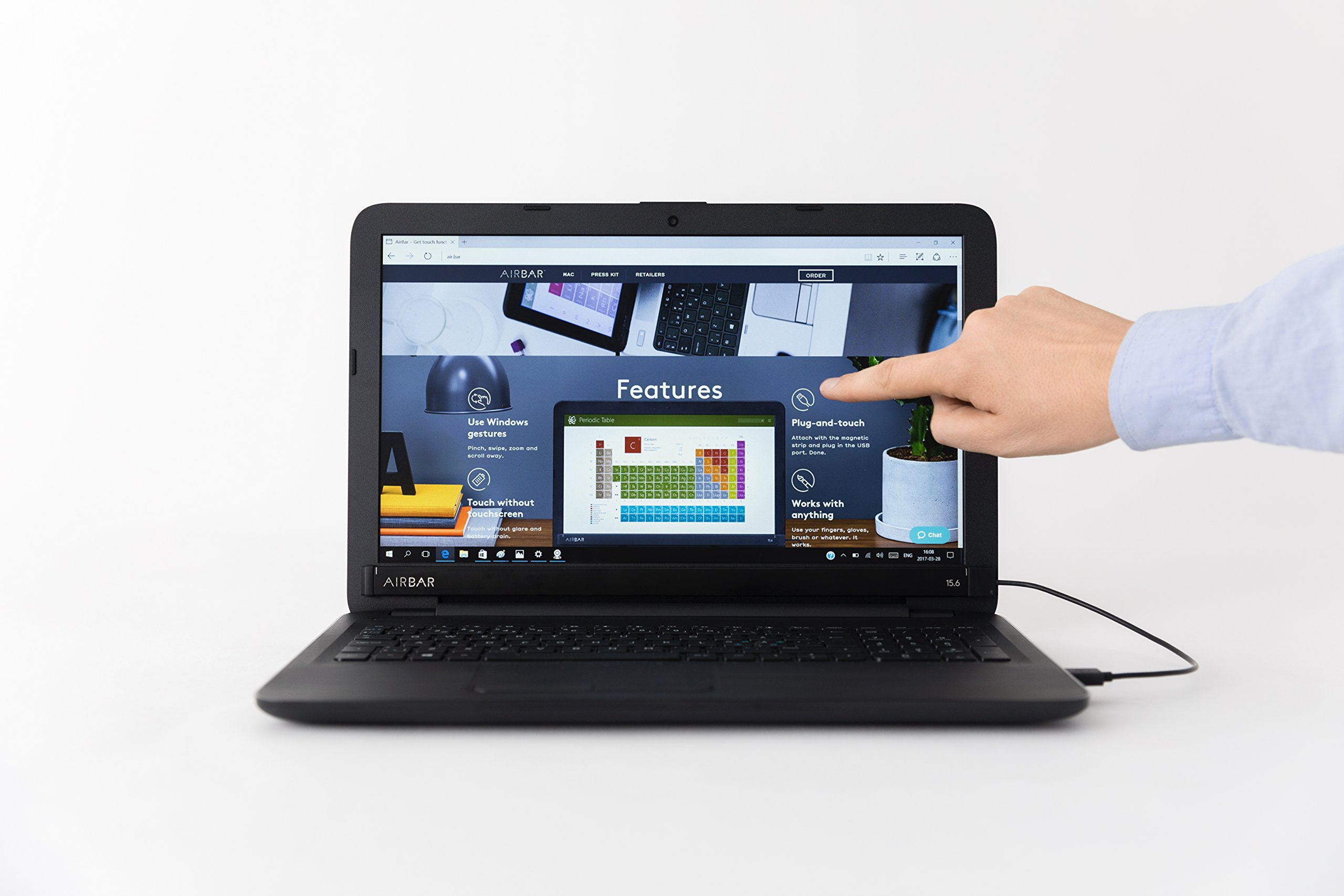 Mua AirBar by Neonode - Add Touchscreen to 14" Windows 10 Notebooks ...