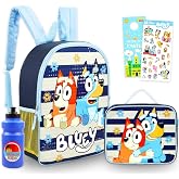 Amazon.com | Bluey Backpack and Lunch Box Set - Bundle with 15" Bag ...