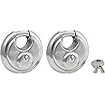 Master Lock 40T Stainless Steel Discus Padlock, 2 Pack - - Amazon.com