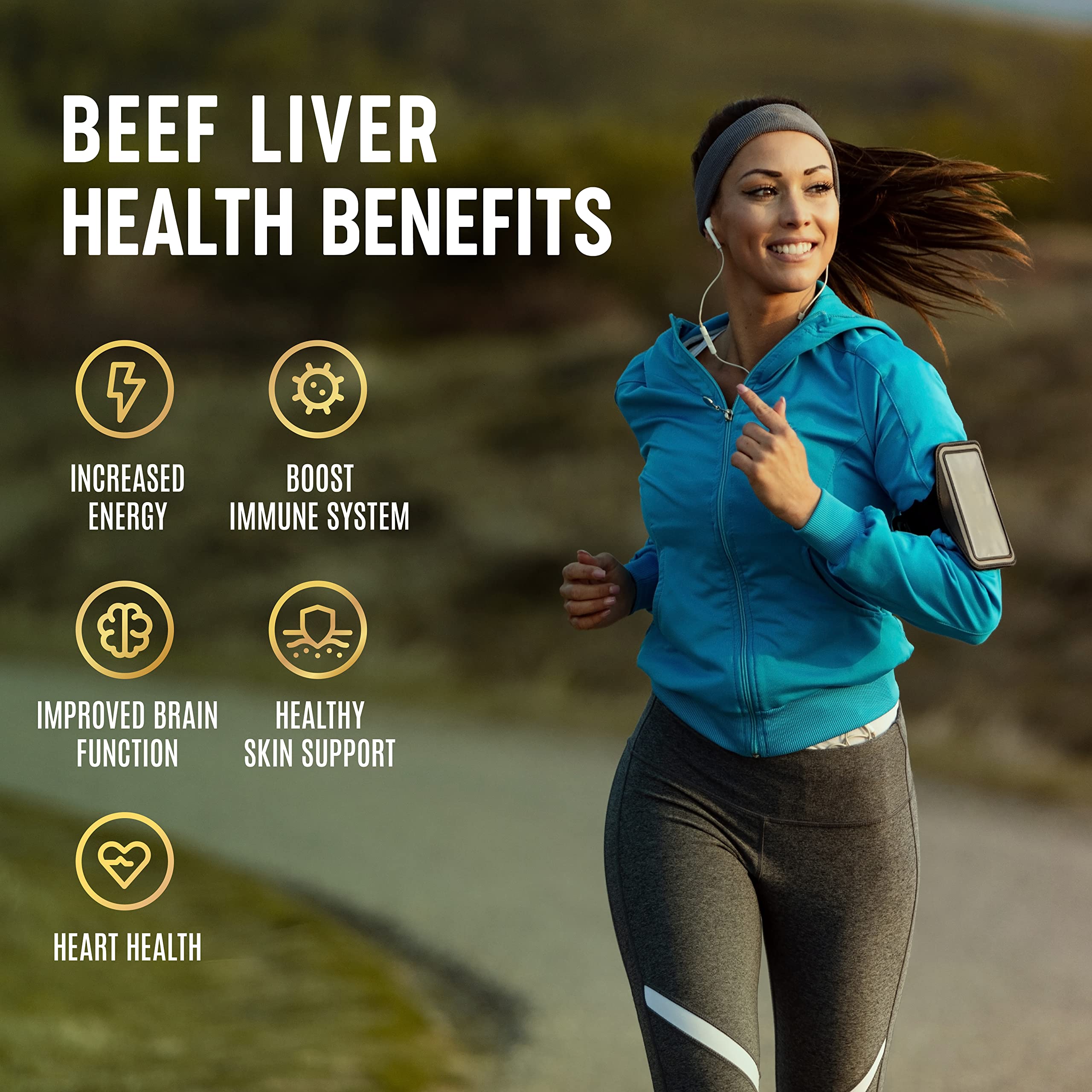 Mua Beef Liver Capsules. 100% Grass Fed New Zealand Beef Liver. Pasture ...
