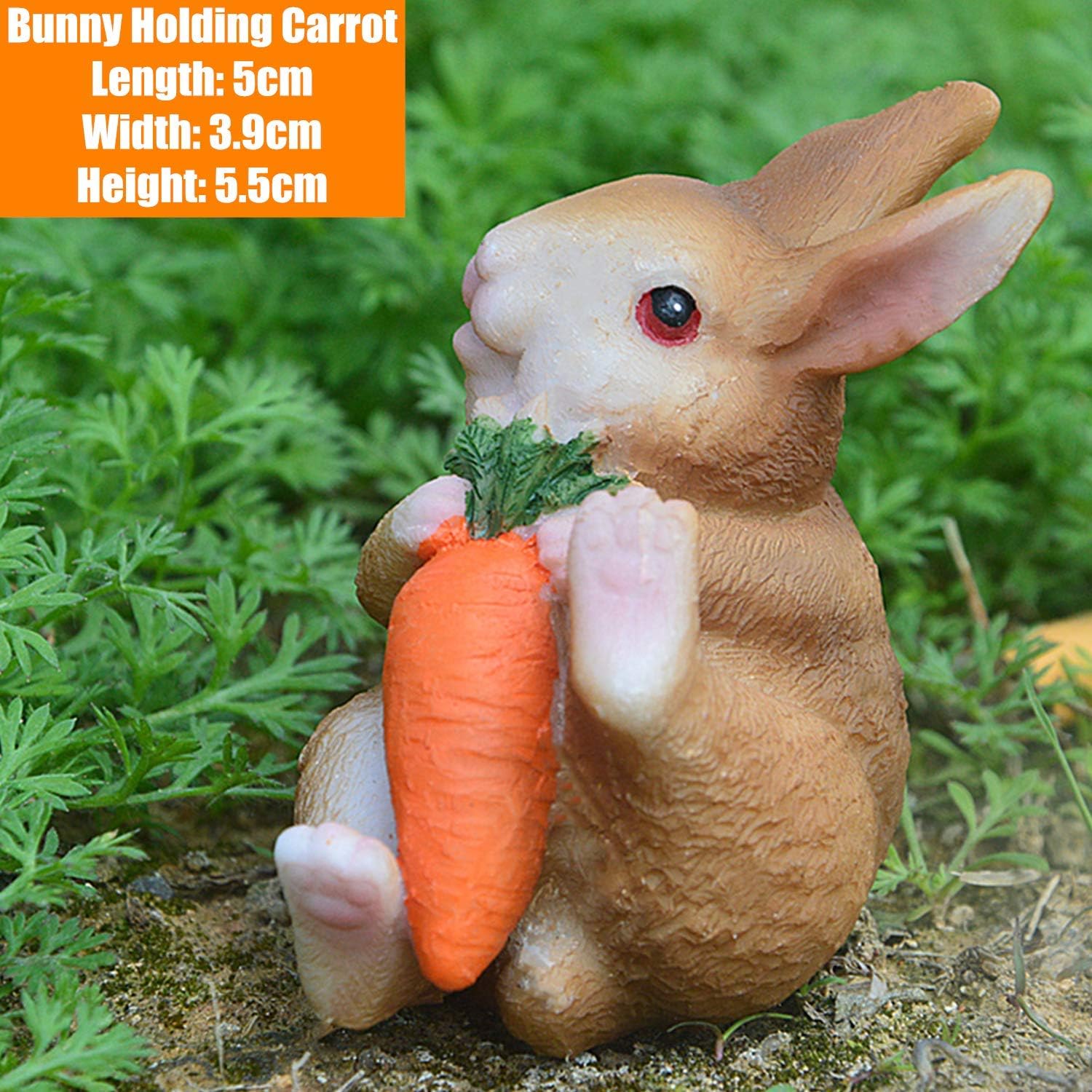 Bunnies Rabbits Bunny Garden Ornaments Outdoor Weatherproof Set of 3 ...