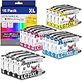 Amazon.com: 16-Pack LC75 Ink Cartridges, Compatible for Brother LC75 ...