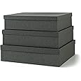 Amazon.com: Soul & Lane Decorative Storage Boxes with Lids, Paper ...