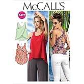 Amazon.com: McCall's Pattern Company M6754 Misses' Tops and Dresses ...