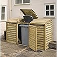 Rowlinson Triple Wheelie Bin Store: Amazon.co.uk: Garden & Outdoors