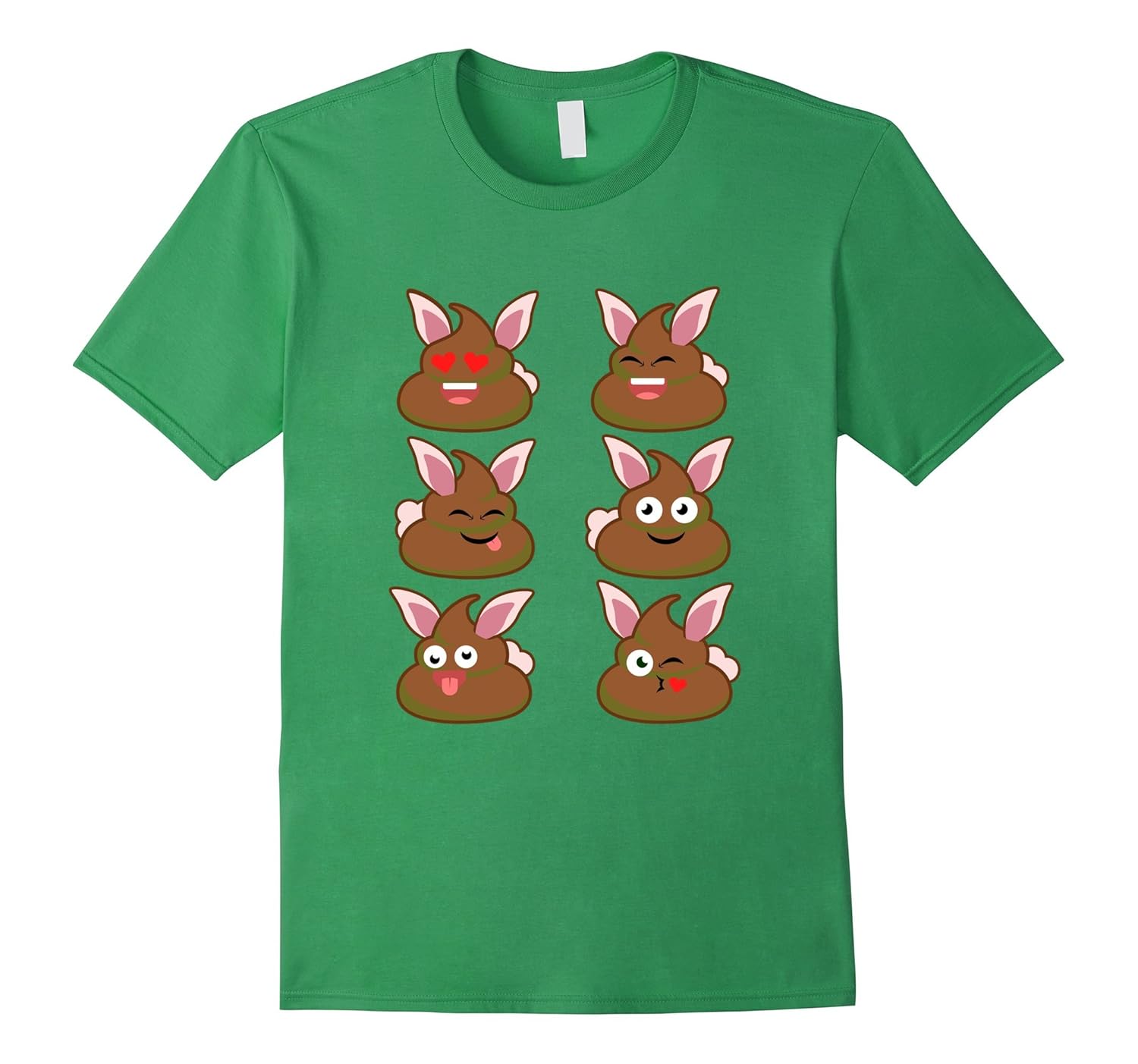 FUNNY EASTER POOP EMOJI T-SHIRT Easter Bunny-CD – Canditee