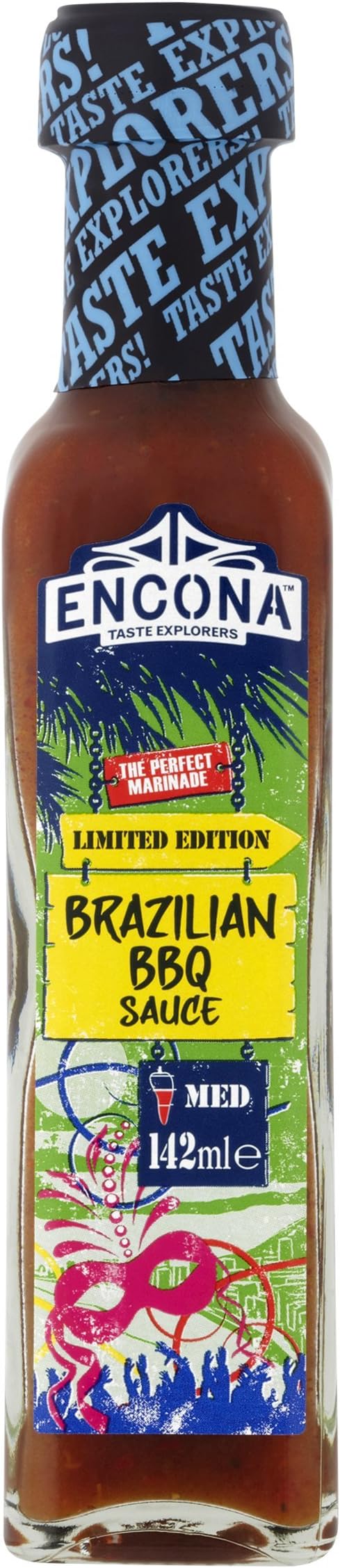 Encona Brazilian BBQ Sauce, 142 ml: Amazon.co.uk: Prime Pantry
