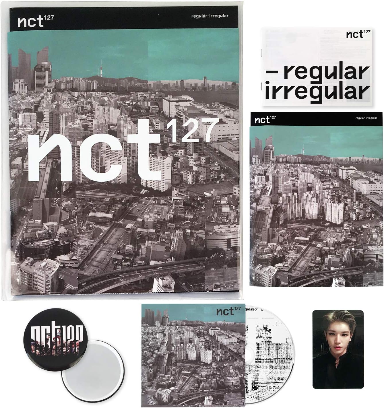 NCT 127 1st Album - NCT # 127 Regular-Irregular [ IRREGULAR ver. ] CD ...