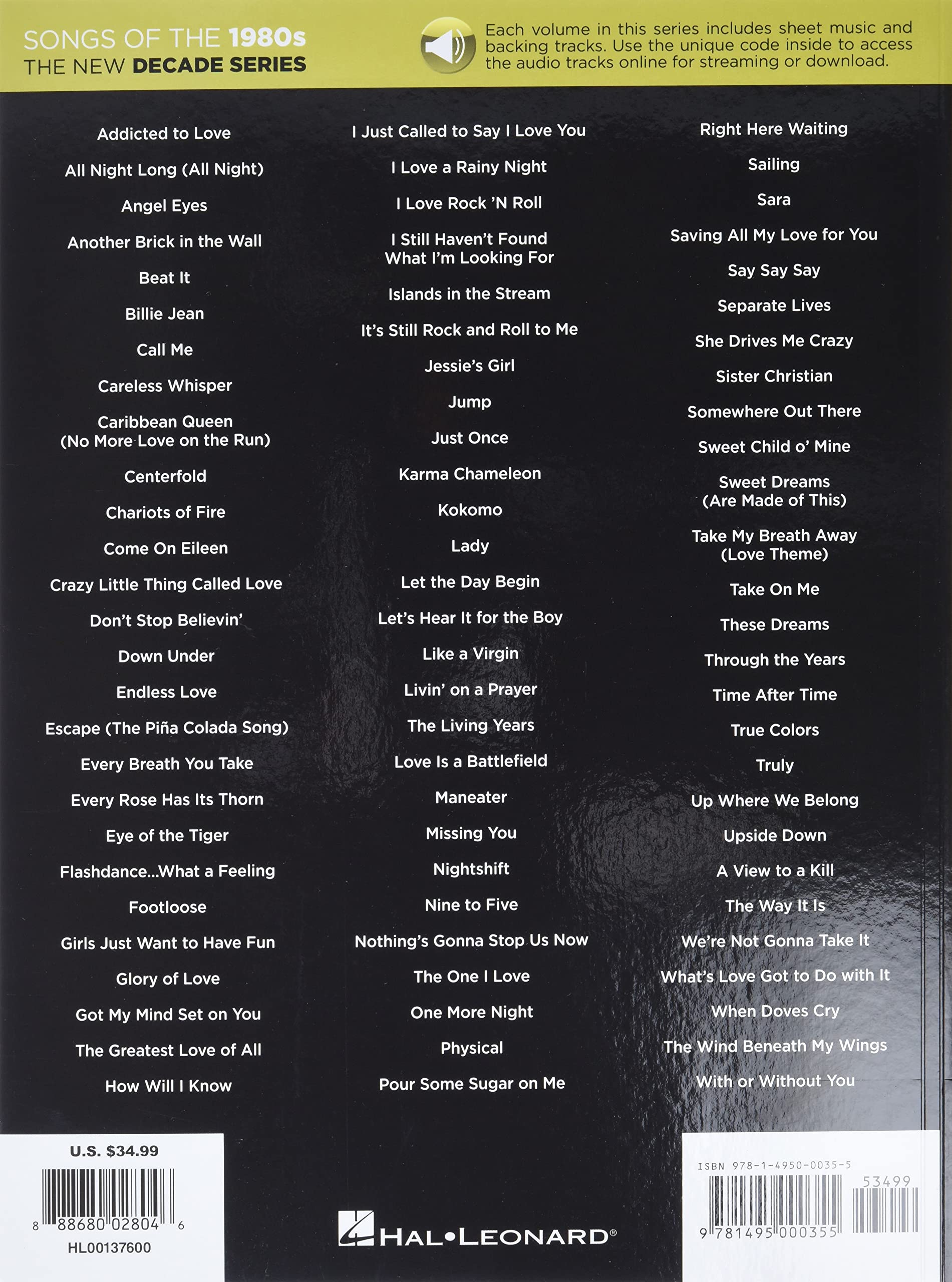 Mua Songs of the 1980s - The New Decade Series with Online Backing ...