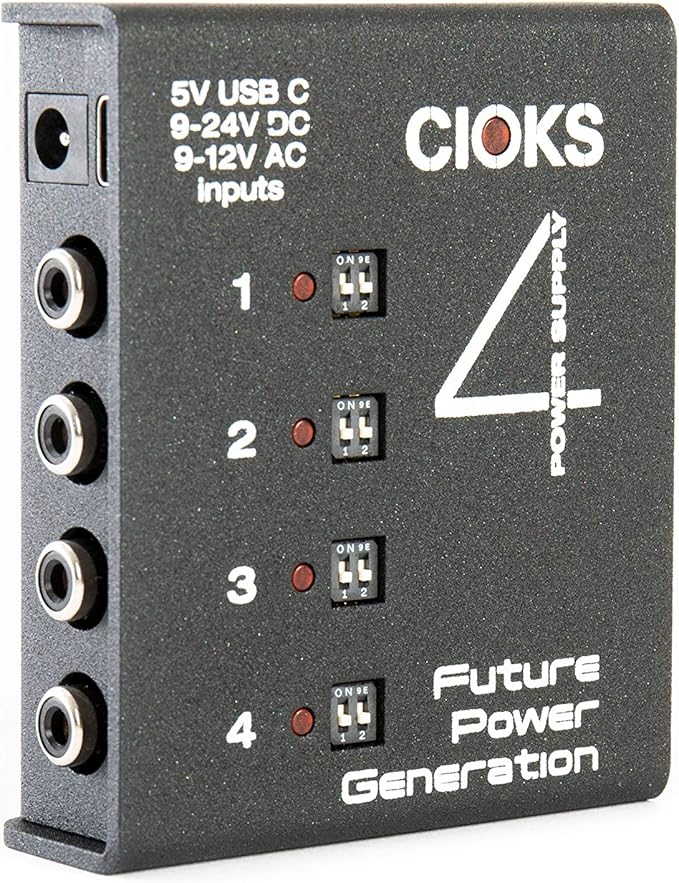 Amazon.com: CIOKS 4 / DC4 Multi-Output Power Supply Expander: Musical ...