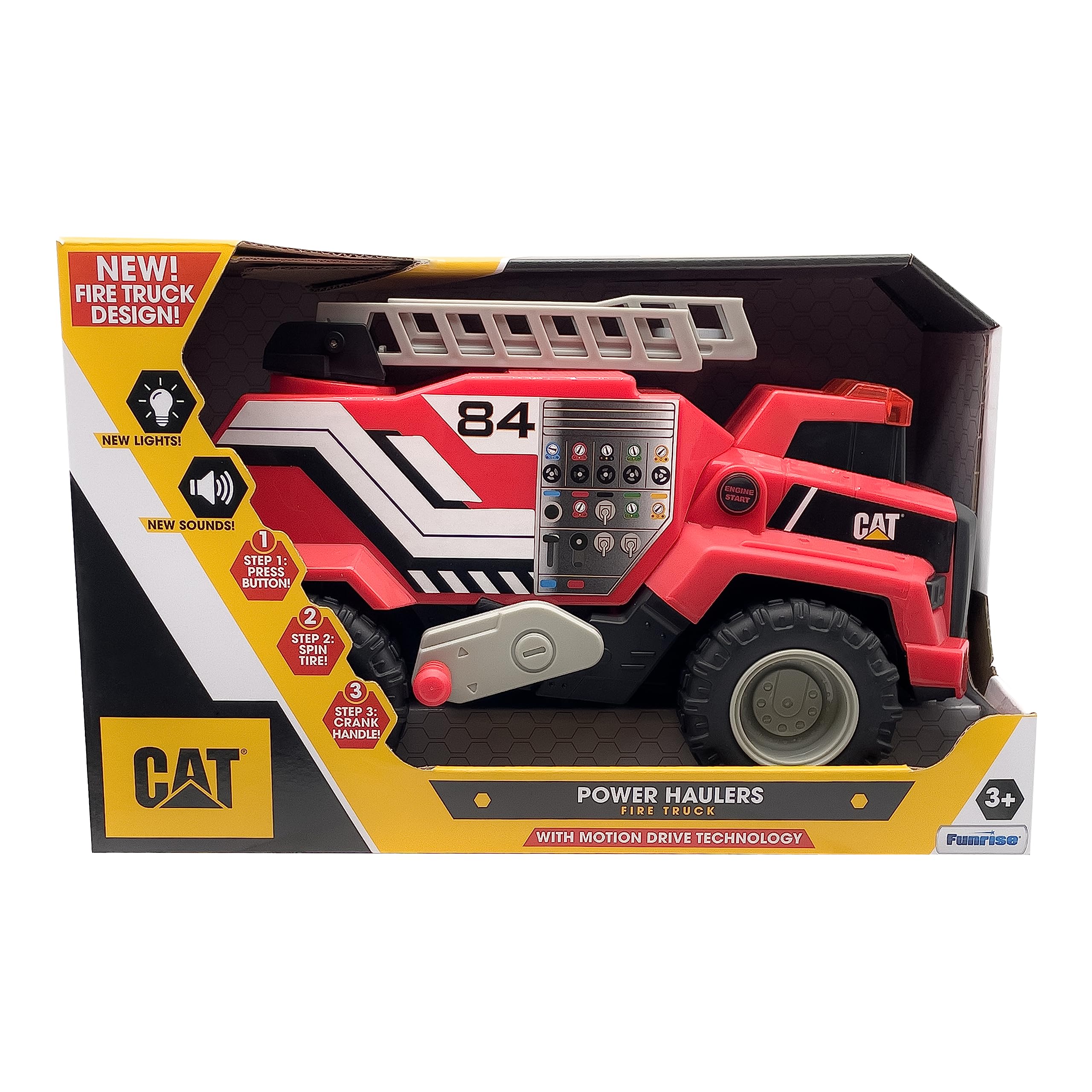 Mua CAT Construction Toys, 11.5" Power Haulers Fire Truck, Realistic ...