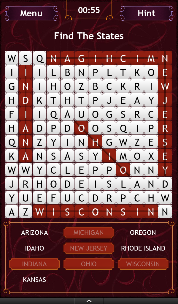 Word Search HD Free (Tablet Edition Words Search Free Game):Amazon.co ...