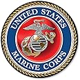 Amazon.com: USMC Seal Car Door Magnet by Magnet America Is 11.5" x 11.5 ...