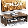 Zimilar Monitor Stand Riser, 2 Tiers Laptop Computer Monitor Riser for ...