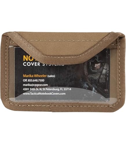 TACTICAL NOTEBOOK COVERS Steno Field Pad Cover | Zippered Case For 6