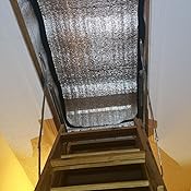 Insulating Stair Cover for Pull Down Attic Ladder 25" x 54" x 11 ...