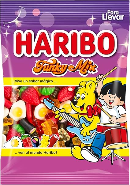 Haribo - Funky Mix - Surtido de golosinas - 100 g: Amazon.es ...