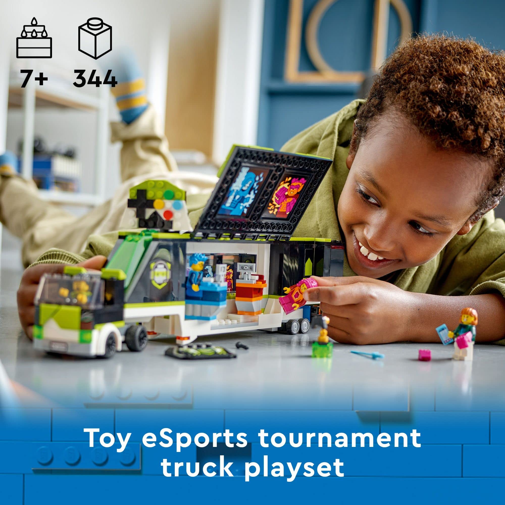 Mua City Gaming Tournament Truck 60388, Gamer Gifts for Girls, Boys ...