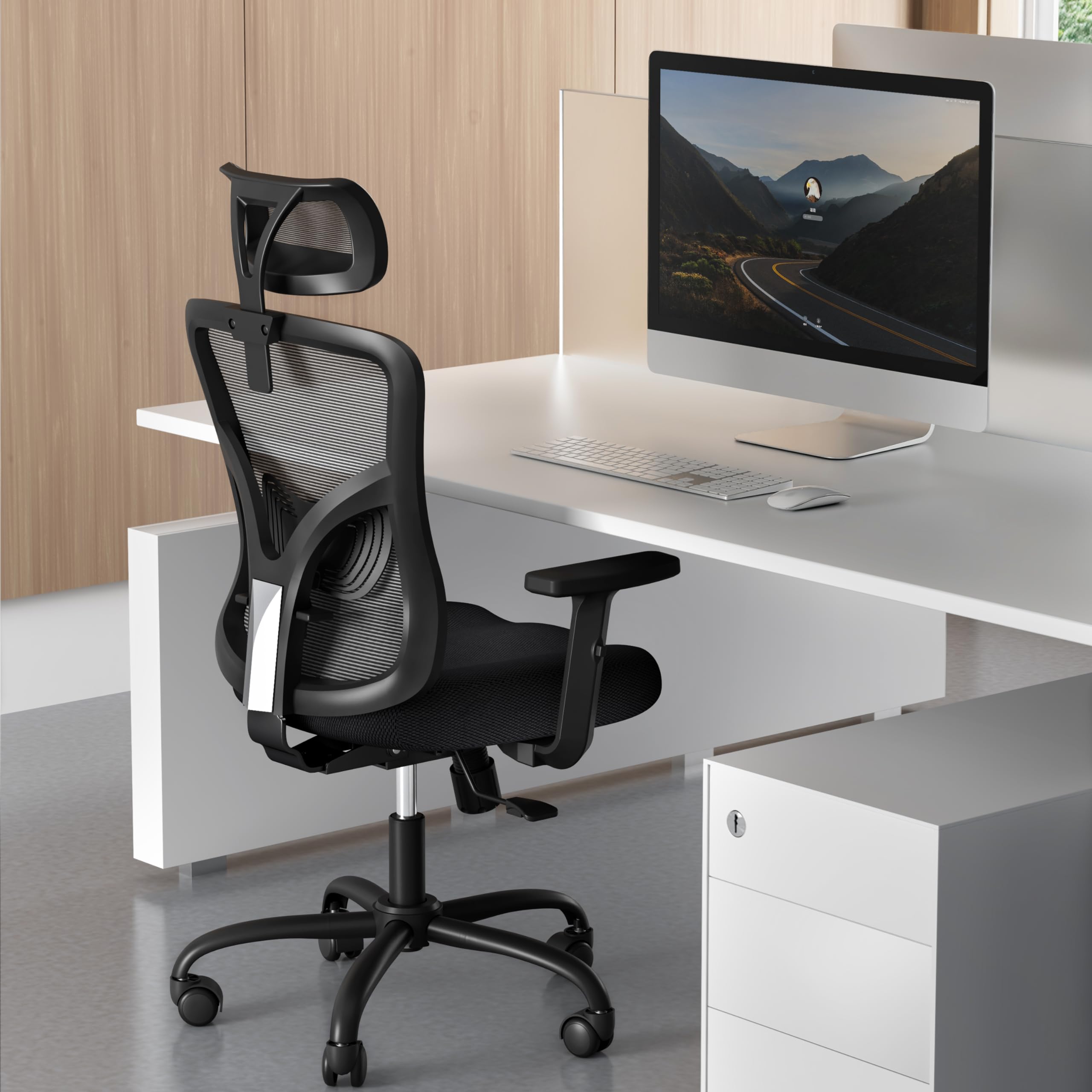Mua Ergonomic Office Chair, Desk Chair with 2'' Adjustable Lumbar ...