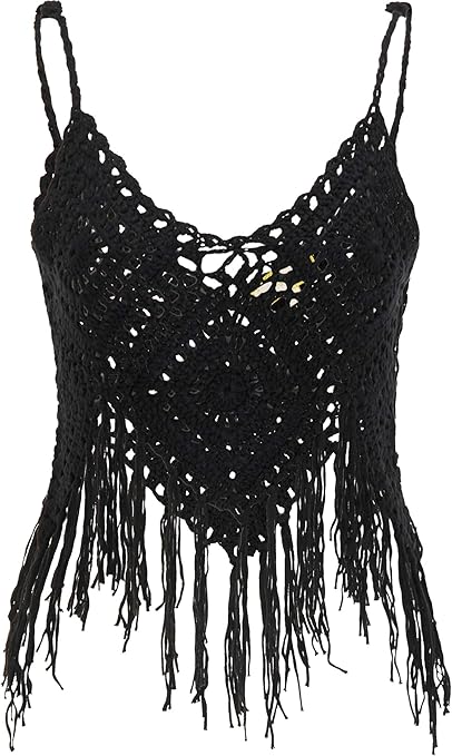 myMo Häkeltop Damen 12407223: Amazon.de: Bekleidung