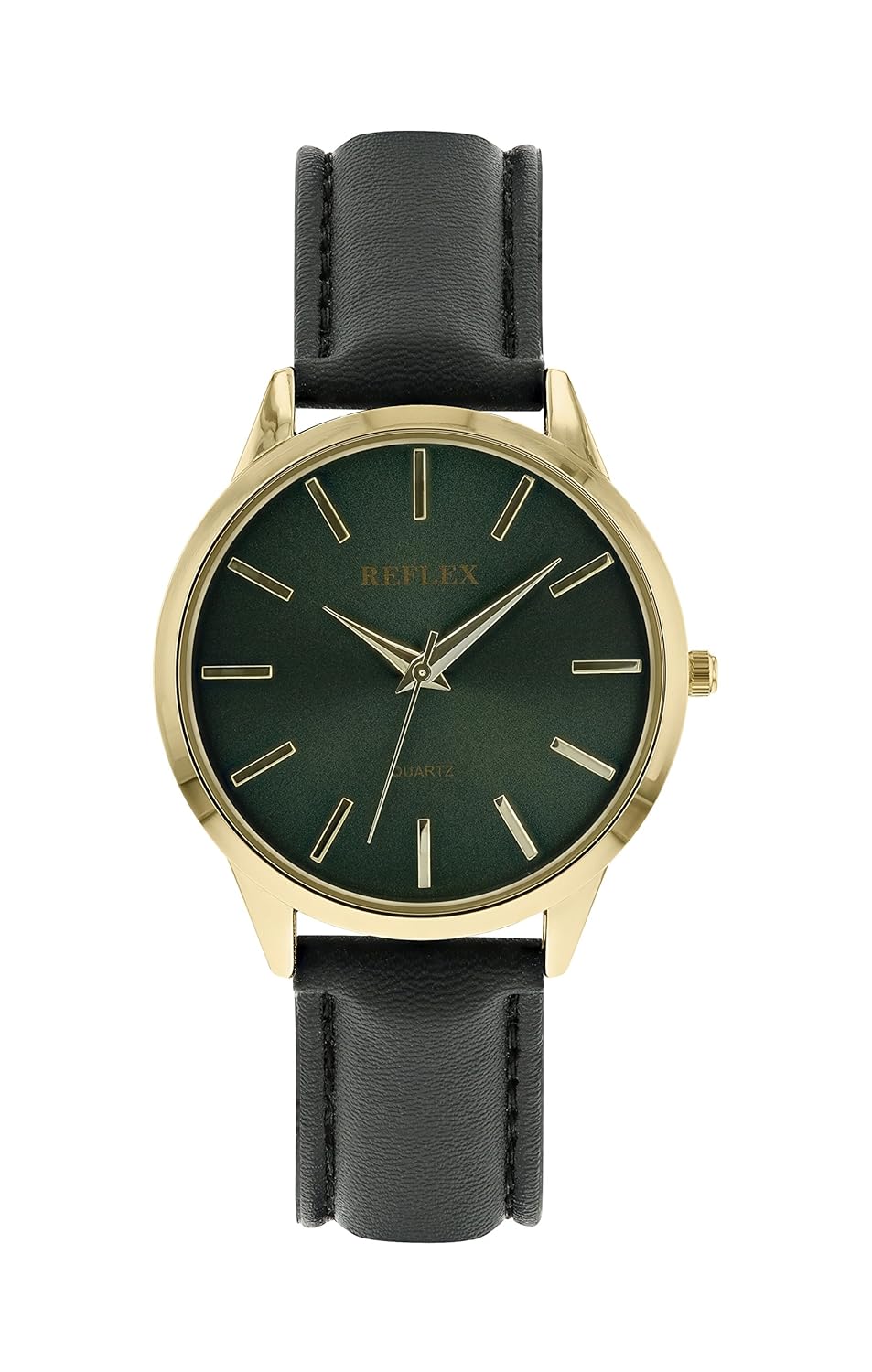 Reflex Unisex-Adult Quartz Watch, Analogue Classic Display and PU ...