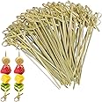 Amazon.com | 500 Pcs Bamboo Cocktail Picks- 4.8 Inch Natural ...