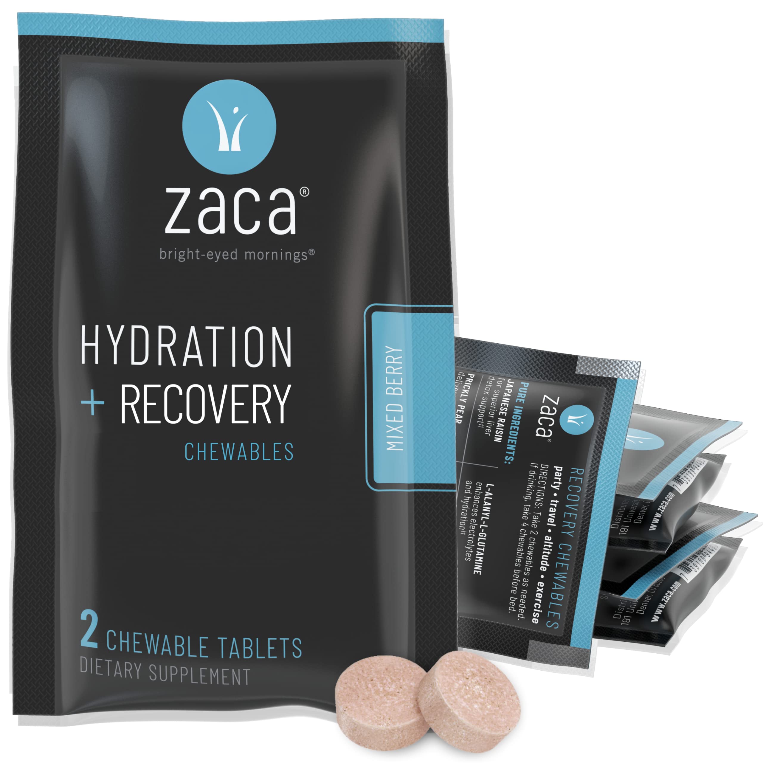 Mua Zaca Recovery Chewable Supplement | Hydration + Recovery | Party ...