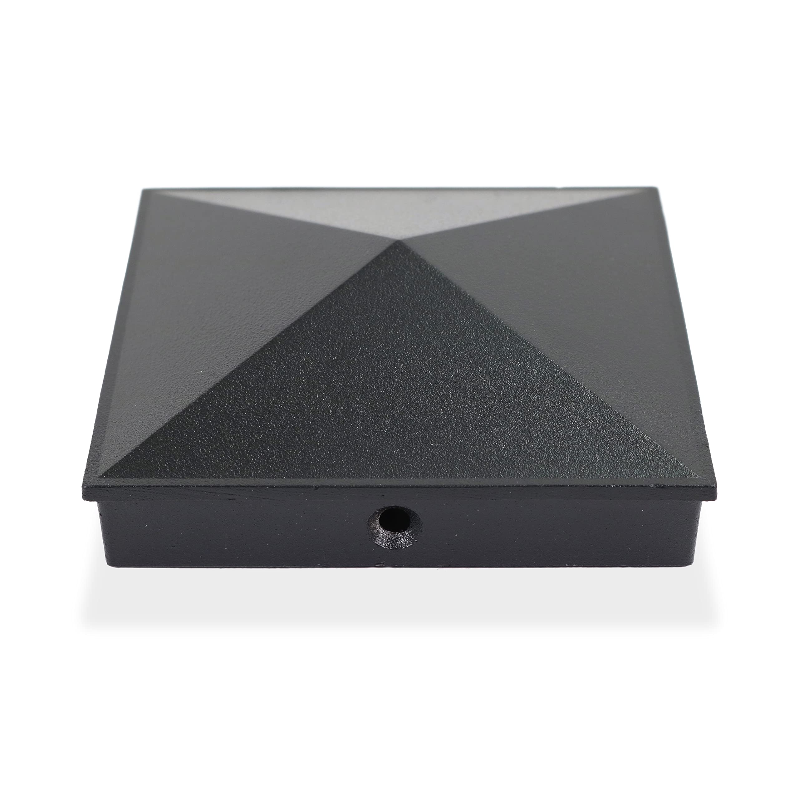 TODOKI 5.5 x 5.5 Actual Fence Post Caps (4 Pack) - Powder Coated ...