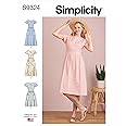 Amazon.com: Simplicity Misses' Dress Sewing Pattern Kit, Code S9324 ...