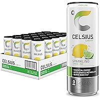 Amazon.com : CELSIUS Sparkling Lemon Lime, Functional Essential Energy ...