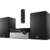 Amazon.com: Sharp CD-BHS1050 350W 5-Disc Mini Shelf Speaker/Subwoofer ...