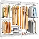 Amazon.com: VIPEK L6 L Shaped Clothes Rack Heavy Duty Clothing Rack for ...