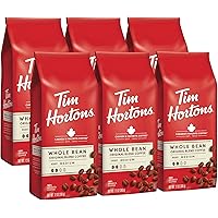Amazon.com : Tim Hortons Whole Bean Original, Medium Roast Coffee, Made ...