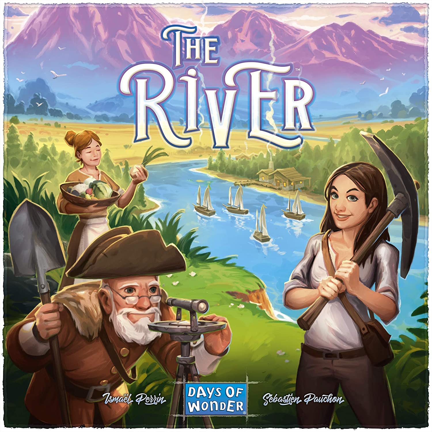 Mua The River Board Game - A New Frontier in Worker Placement Strategy ...