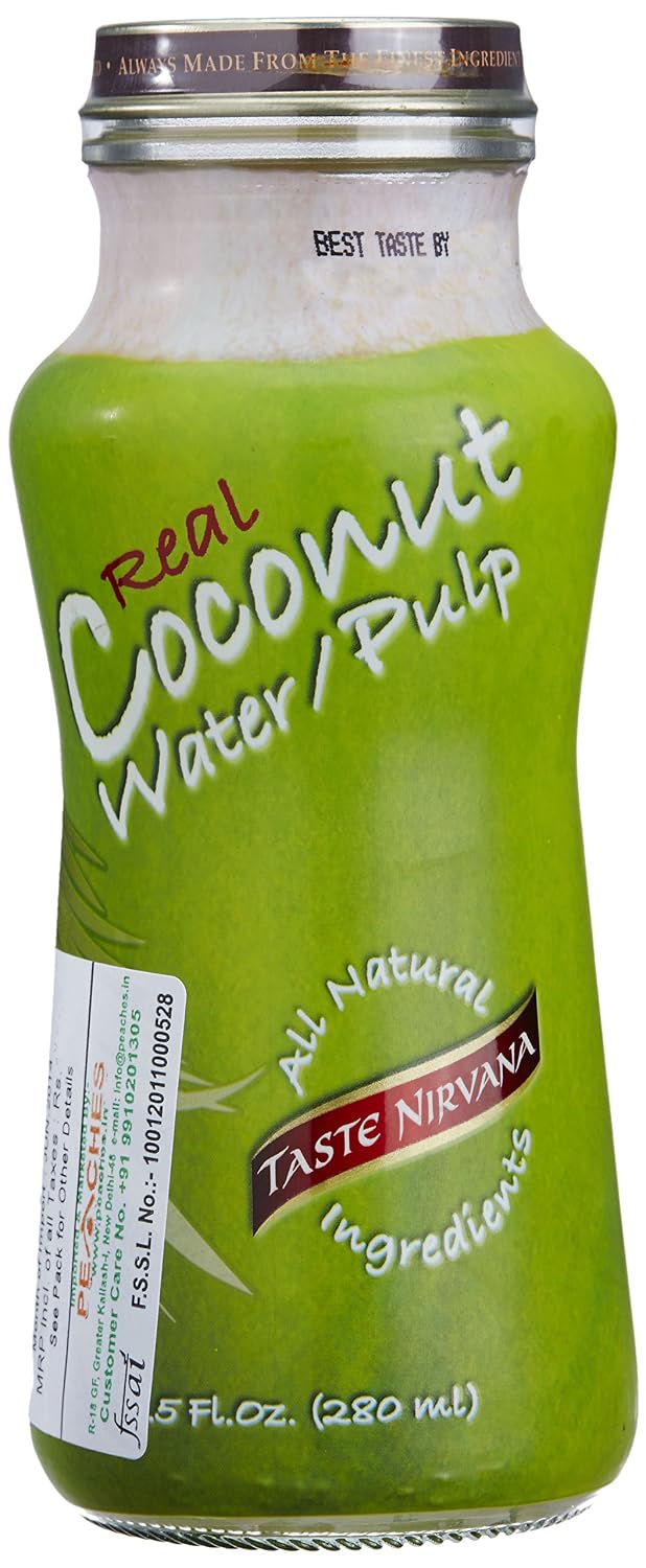 Taste Nirvana Real Coconut Water Pulp, 280ml: Amazon.in: Grocery ...
