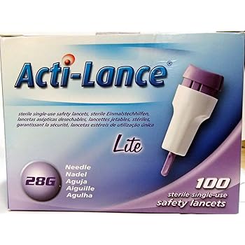 Amazon.com: Acti-Lance Lite Single Use Lancets, 200 Count: Health & Personal Care