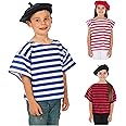 Amazon.com: Charlie Crow French T-Shirt and Beret Costume for Kids one ...
