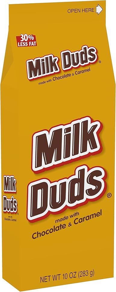 Milk Duds Chocolate & Caramel Candy 283g: Amazon.co.uk: Grocery
