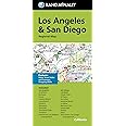 Rand McNally Folded Map: Los Angeles & San Diego Regional Map: Rand ...