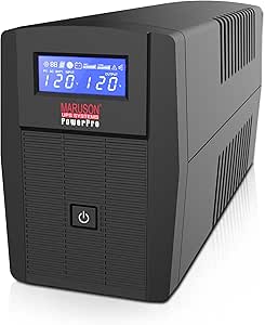 Amazon.com: MARUSON 2000VA UPS Battery Backup & Surge Protector, AVR ...