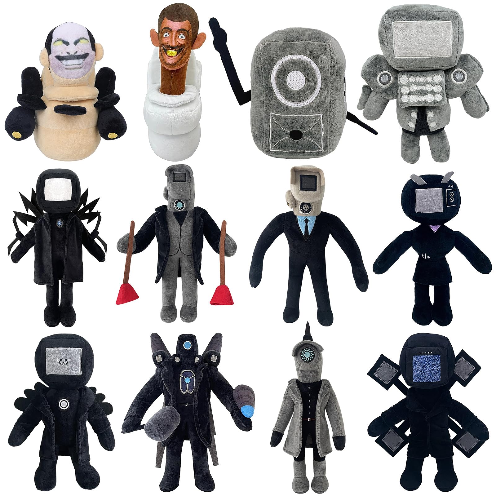 Mua Toilet Plush Toy,Titan Speakerman Plush Toy, TVman Cameraman Boss ...