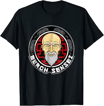 Amazon.com: Merch Sensei T-Shirt: Clothing