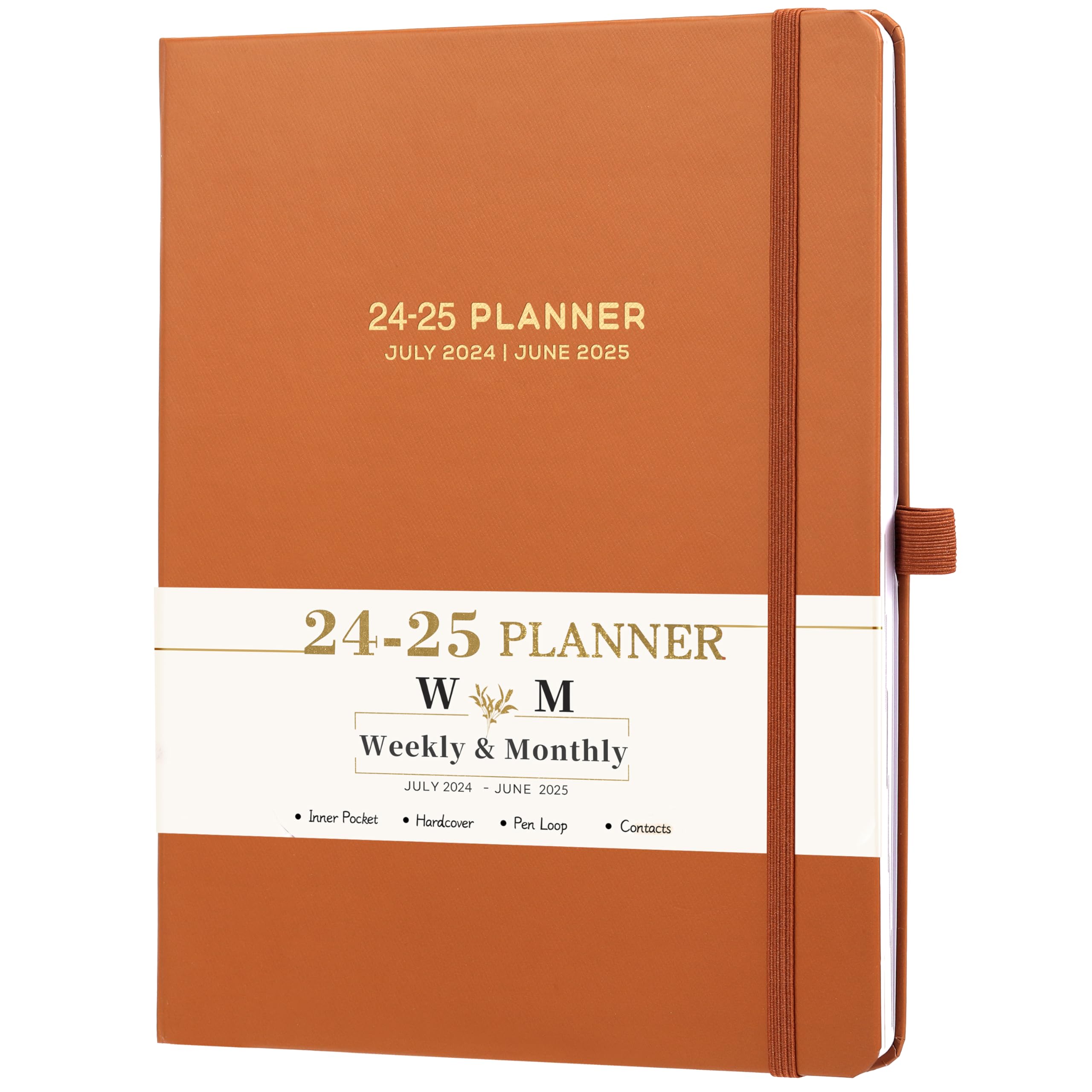 2024-2025 Planner - Hardcover Planner 2024-2025, Jul. 2024 - Jun. 2025 ...