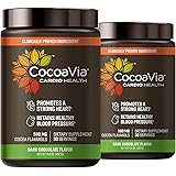 Amazon.com: CocoaVia Cardio Health Cocoa Powder, 30 Servings, 500mg ...